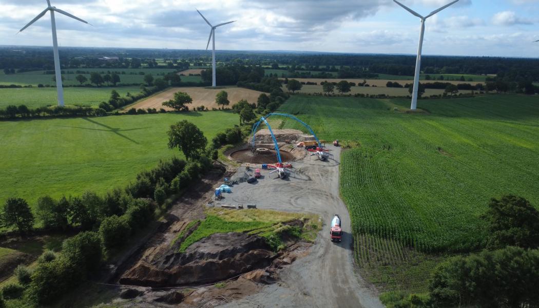 Thomas Beton levererar till vindkraftspark i Tyskland ...